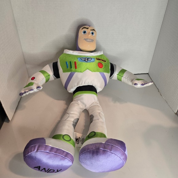 Disney | Toys | Disney Buzz Lightyear Toy Story Andy Plush Stuffed ...
